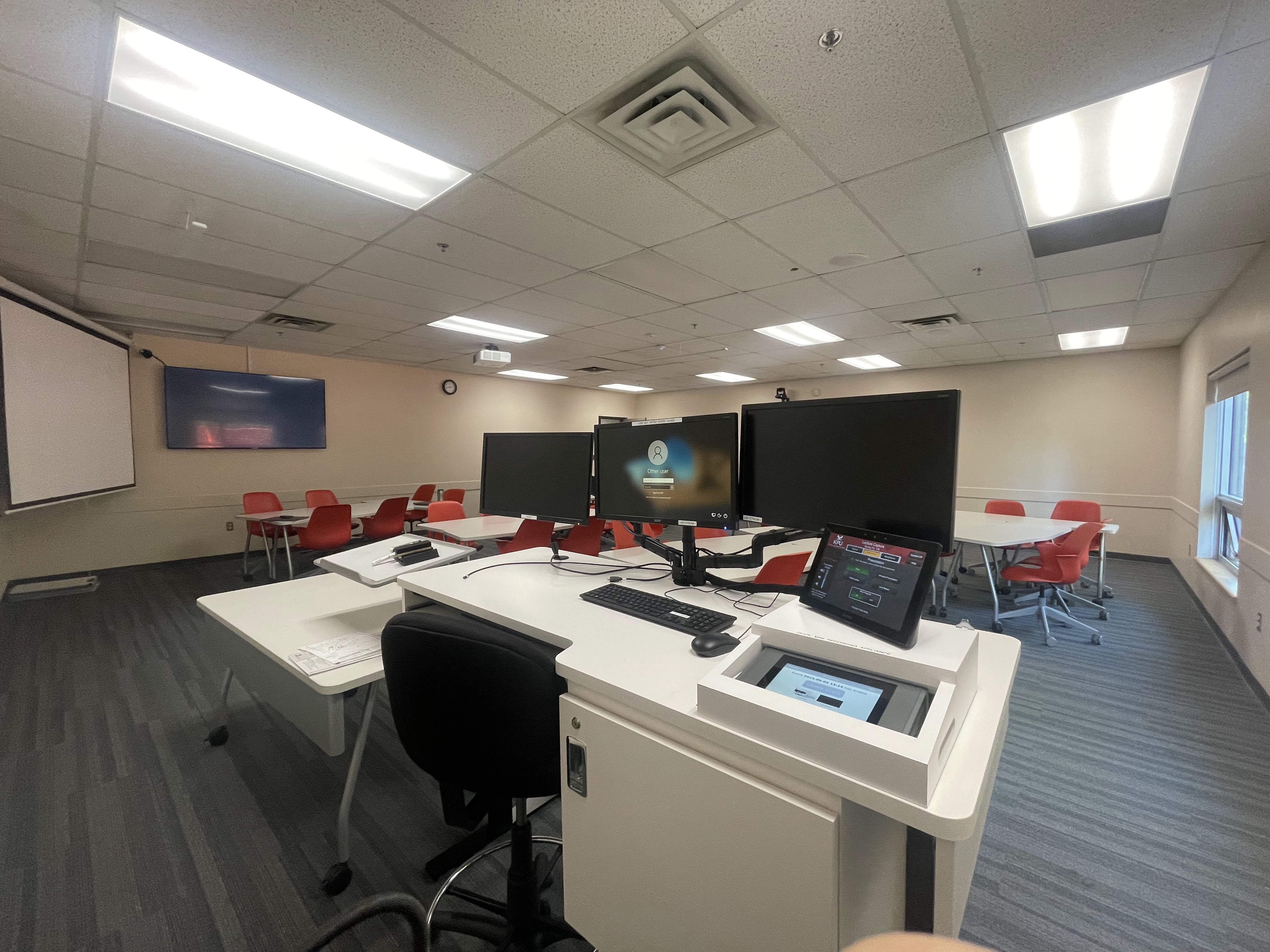 Technology Enhanced e-Classrooms | Kwantlen Polytechnic University
